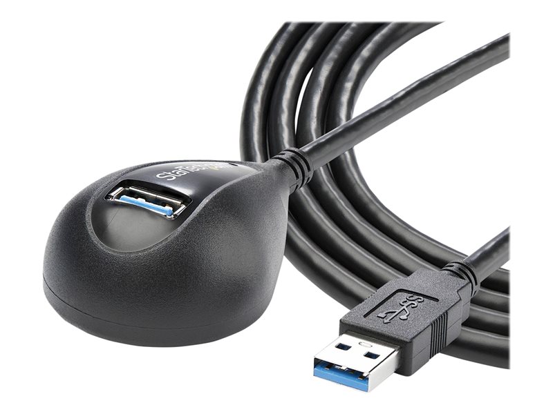 StarTech.com Rallonge USB 3.0 A vers A de 1,5 m - M/F (USB3SEXT5DKB)