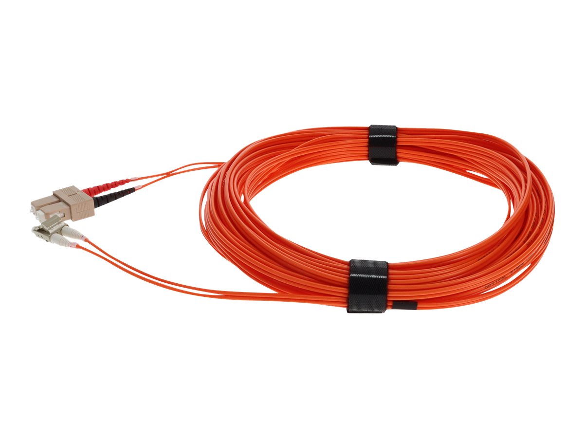 AddOn - Patch cable - LC/PC multi-mode (M) to SC/PC multi-mode (M ...