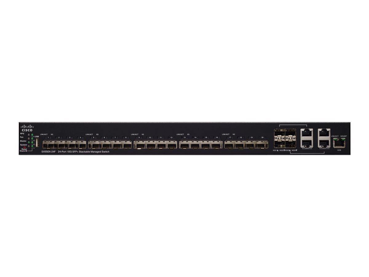 Cisco 550X Series SX550X-24F | Overview, Specs, Details | SHI