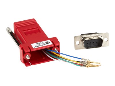 Black Box Colored Modular Adapter network adapter - red