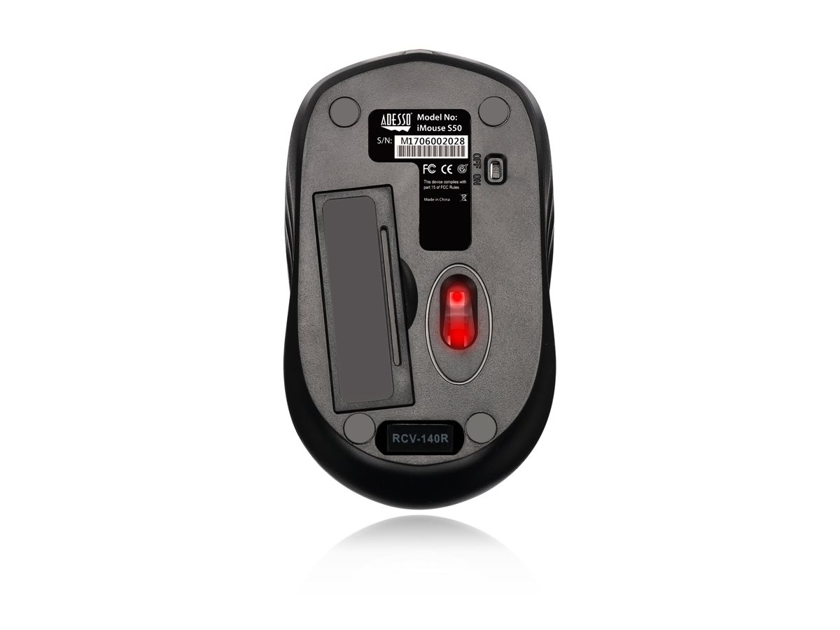 Adesso iMouse S50, mouse, 2.4 GHz - Paradigm PCs