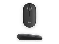 Logitech Pebble Mouse 2 M350s Slim Bluetooth Wireless Mouse, Tonal Graphite - mouse - Bluetooth ...