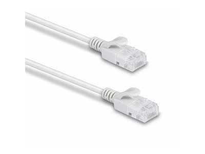 Lindy - Patch cable - RJ-45 (M) to RJ-45 (M) - 1 m - 3.6 mm - U/FTP - CAT 6a - halogen-free ...