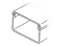 Wiremold Raceway Base and Cover - Ivory