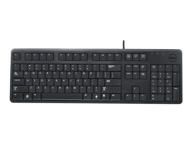 Dell KB212-B QuietKey - keyboard - QWERTY - UK/Irish - black Input ...