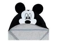 Lambs & Ivy Disney Mickey Mouse Baby Bath Cape - Grey