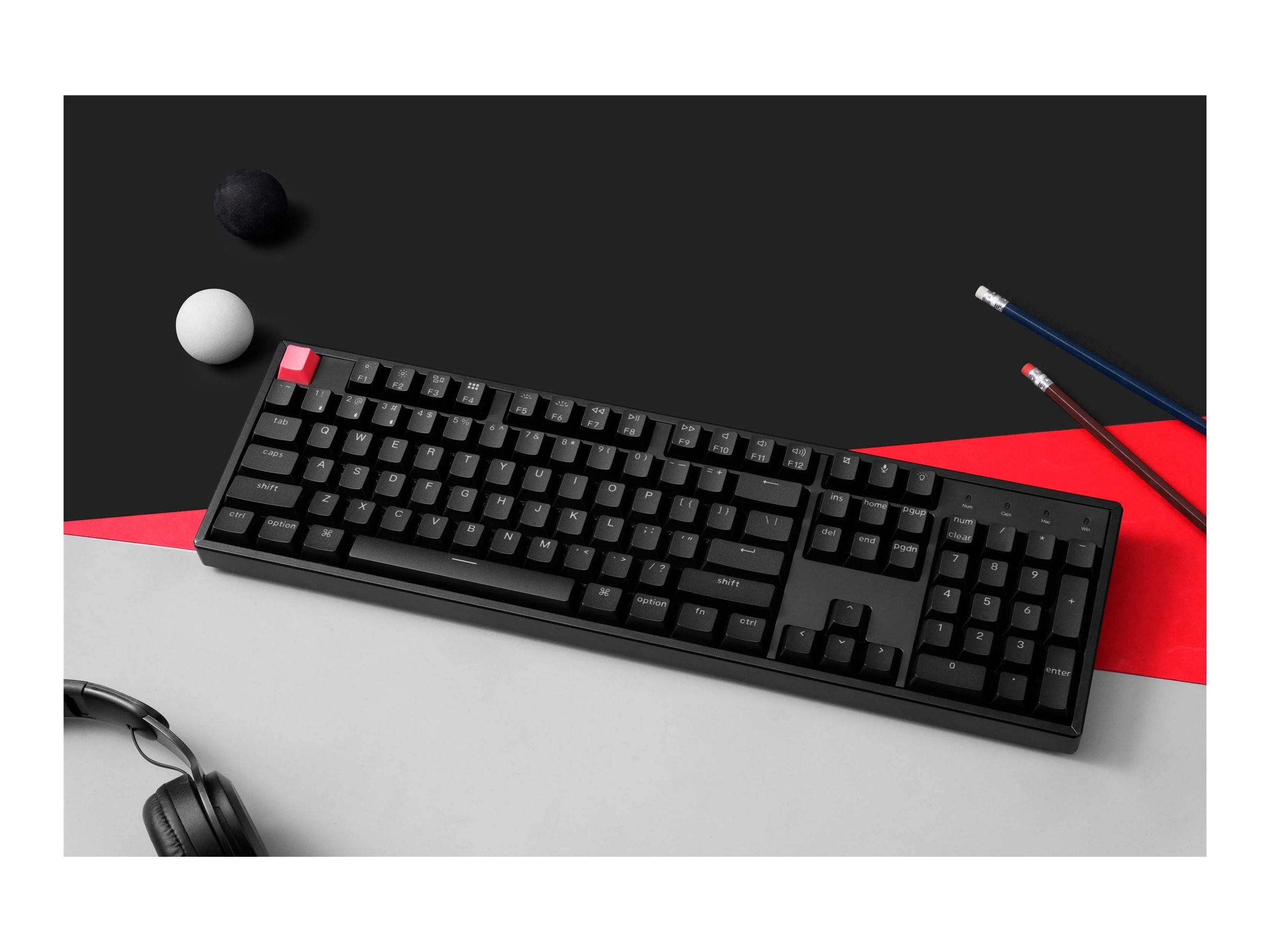 Buy Keychron K10, Version 2, keyboard, QMK , mechanical, 100% full size ...