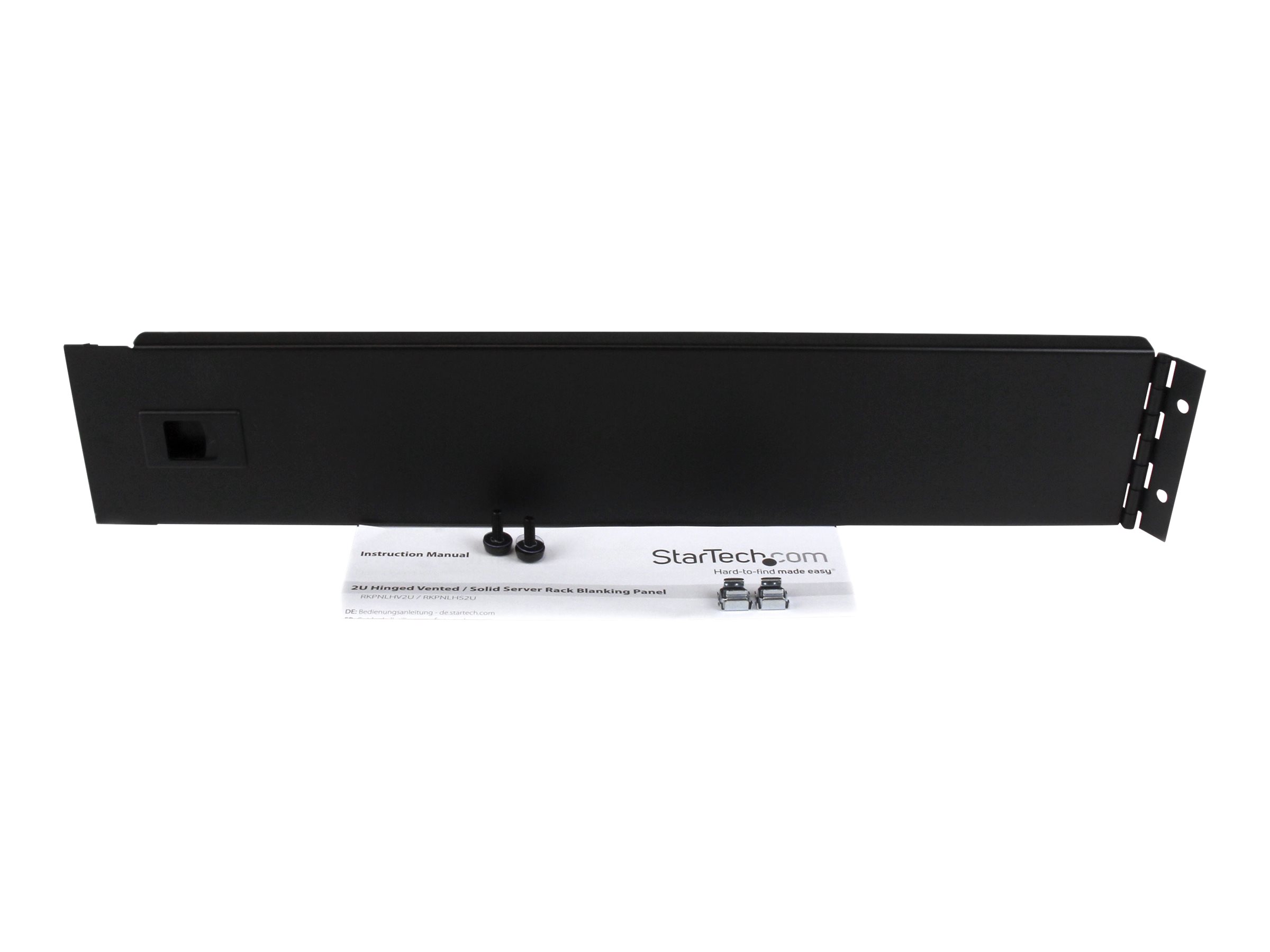 StarTech.com 2U Hinged Rack Panel | Overview, Specs, Details | SHI