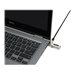 Kensington Slim N17 Combination Laptop Lock for Wedge-Shaped Slot ...