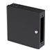 Black Box Mini Wallmount Fiber Enclosure, One Adapter Panel - patch ...