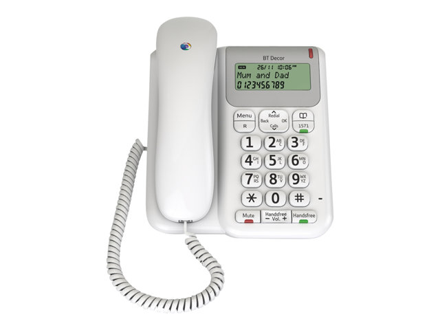 BT Decor 2200 - corded phone with caller ID/call waiting - 061127 ...