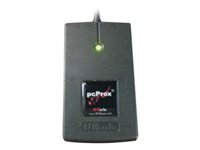 rf IDEAS WAVE ID Solo Keystroke EM Black Reader - RF proximity reader - USB