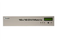 Gefen 16x16 DVI Crosspoint Matrix - monitor switch - managed