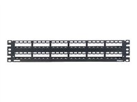 Panduit MINI-COM All Metal Shielded Modular Patch Panel - patch panel ...