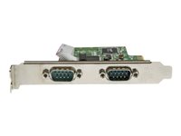 StarTech.com 2-Port PCI Express Serial Card with 16C1050 UART - RS232
