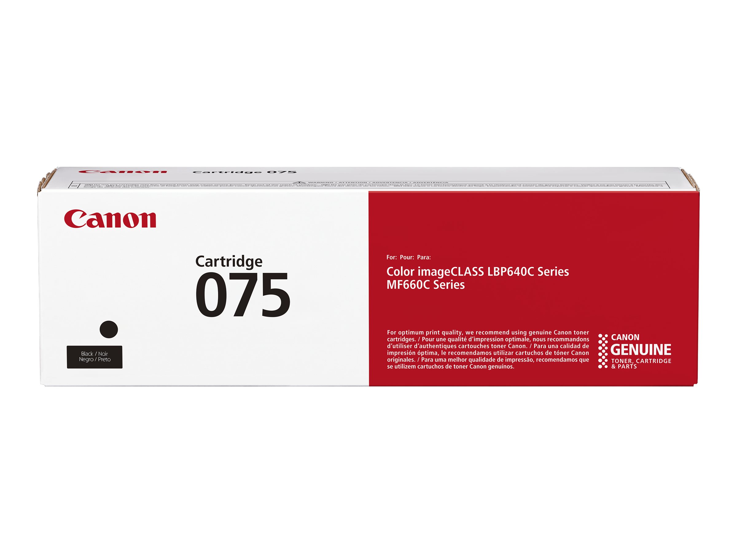 Canon 075 - Black - original | Overview, Specs, Details | SHI