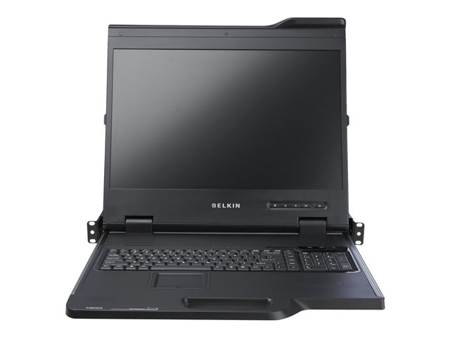 Belkin Widescreen Rack Console - KVM console - 19" - F1DC101HEA ...