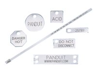 Panduit Permanent Identification System marker plate