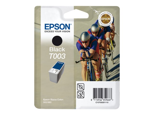 Epson T003 - black - original - ink cartridge - C13T00301110 - Currys ...