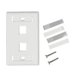 Belden KeyConnect Workstation Outlet System - faceplate