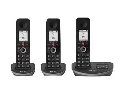BT Advanced Phone Trio - cordless phone - answering system with caller ...