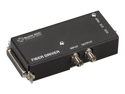 Black Box ST/DB25 Fiber Driver - short-haul modem
