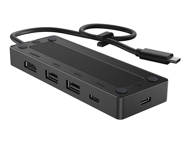 HP Travel Hub G3 - port replicator - USB-C - HDMI - 86S97AA - Currys ...