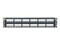 Panduit MINI-COM All Metal Shielded Modular Patch Panel - patch panel ...