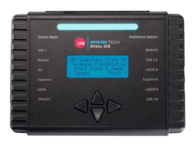 WiebeTech Ditto DX Forensic FieldStation - hard drive / USB drive ...