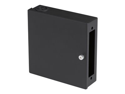 Black Box Mini Wallmount Fiber Enclosure, One Adapter Panel - patch ...