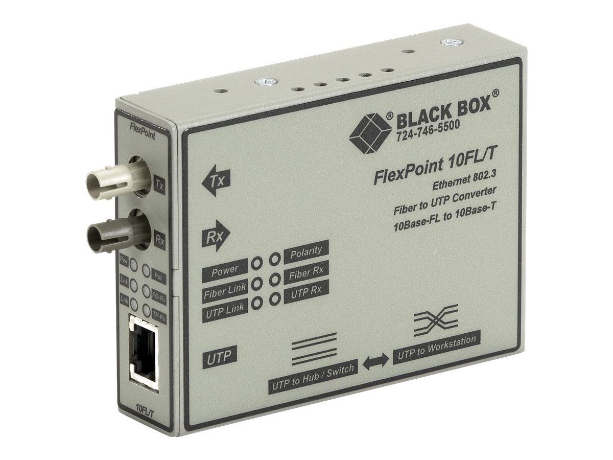 Black Box FlexPoint Modular Media Converter | Overview, Specs, Details ...