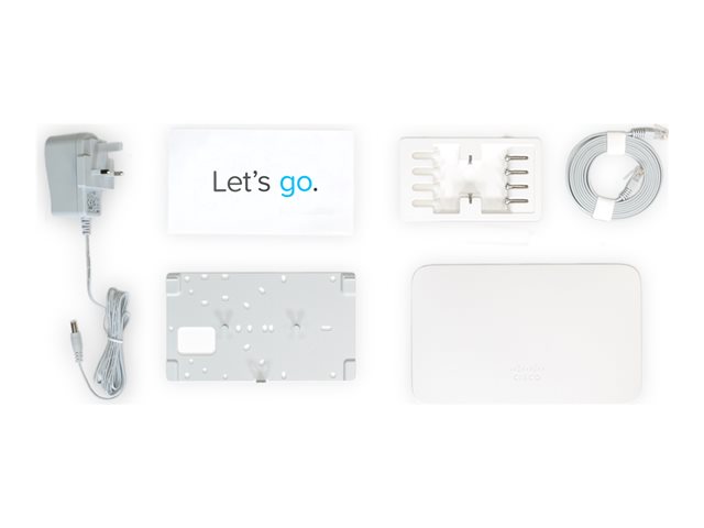 Cisco Meraki Go GR10 - radio access point - Wi-Fi 5 - GR10-HW-UK ...