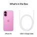 Apple iPhone 16 - pink - 5G smartphone - 256 GB - GSM