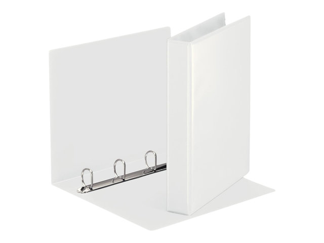 Esselte ESSENTIALS - presentation ring binder - for A4 - capacity: 280 sheets - white - 49703 ...