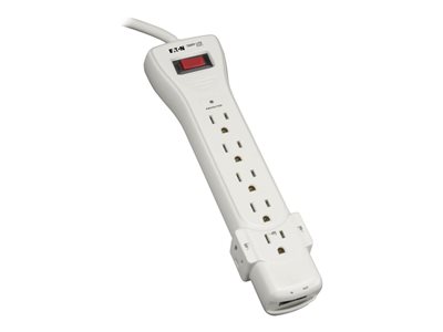 Tripp Lite Surge Protector Power Strip 120V 7 Outlet RJ11 12' Cord 1080 ...