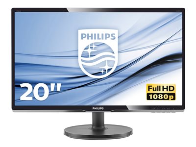 Philips V-line 200V4QSBR - LED monitor - 20 (19.53 viewable) - 1920 x ...