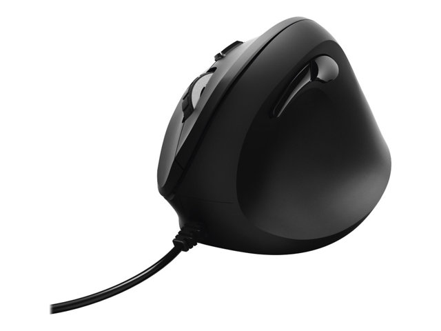 Hama Vertical Ergonomic - vertical mouse - USB - black - 00182698 ...