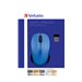 Verbatim Silent Wireless Blue LED Mouse - mouse - 2.4 GHz - blue