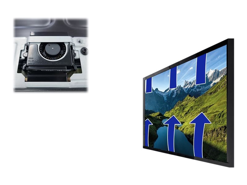 Samsung OH55A-S2 - 55" Diagonal Class LED-backlit LCD display ...
