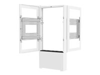 Chief Impact Floor Kiosks Series LF55UWP-B2B stand - portrait - for 2 ...