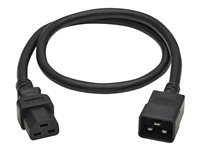 Tripp Lite Power Cord, C20 to C21 - Heavy-Duty, 20A, 250V, 12 AWG, 3 ft ...