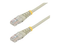 StarTech.com 50 ft Cat5e Gray Molded RJ45 UTP Cat 5e Patch Cable - 50ft ...