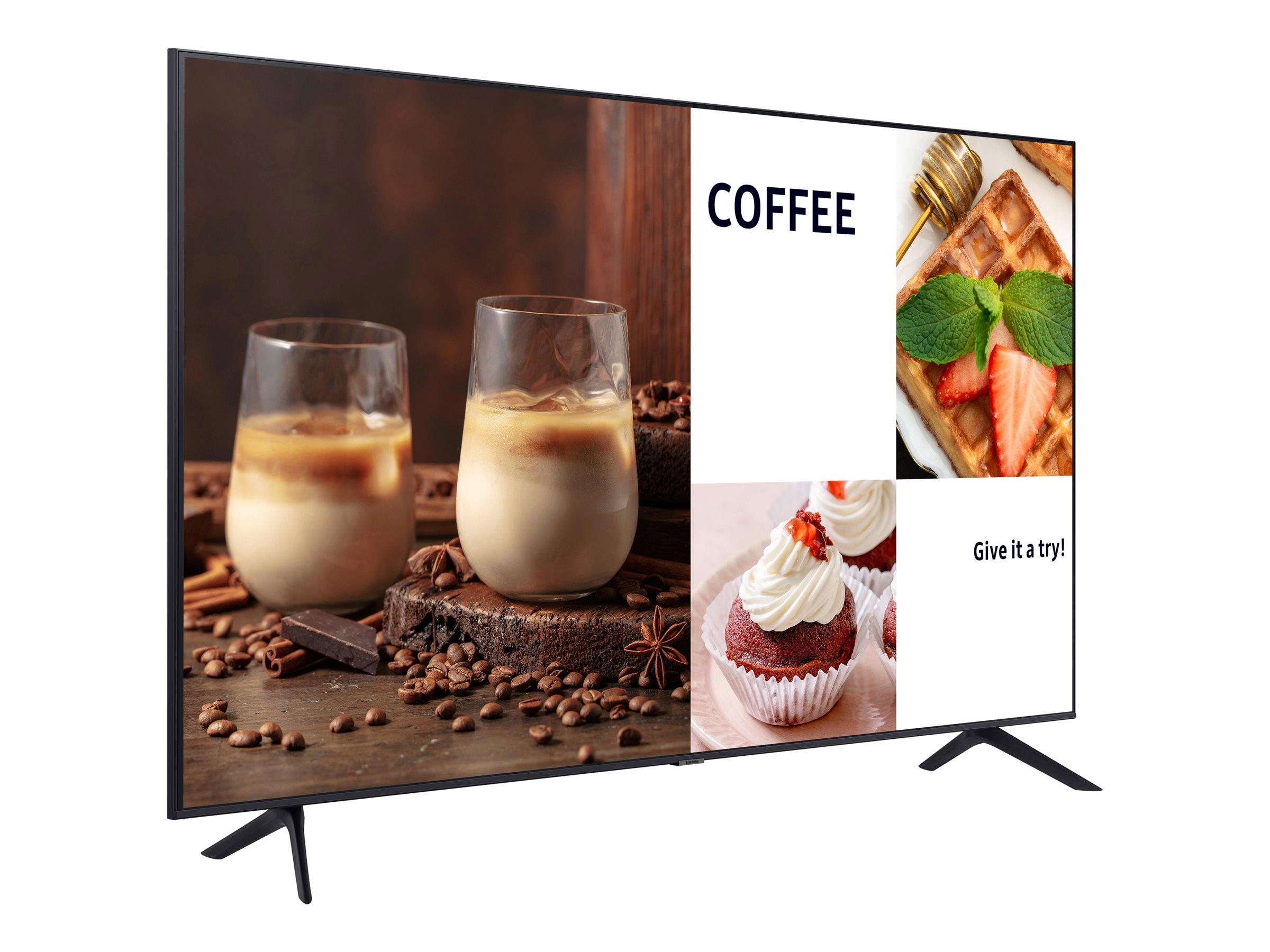 SAMSUNG, 85-INCH BEC SERIES COMMERCIAL TV CRYSTAL UHD DISPLAY, 250NIT ...