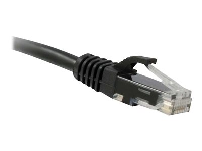 ENET patch cable - 2 ft - black