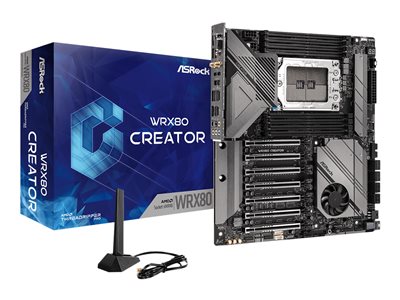 ASRock WRX80 Creator R2.0 - Motherboard - extended ATX - Socket sWRX8 ...