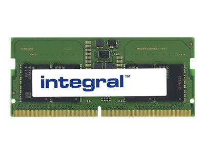 Integral - DDR5 - module - 8 GB - SO-DIMM 262-pin - 5600 MHz / PC5-44800 - unbuffered
