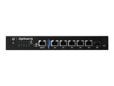 Ubiquiti EdgeRouter ER-6P - ruter - stasjonær (ER-6P-EU for bedrift ...