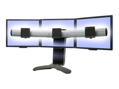 Ergotron LX Widescreen Dual Display Lift Stand stand - for three ...