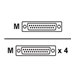 Cisco serial RS-232 cable - 10 ft