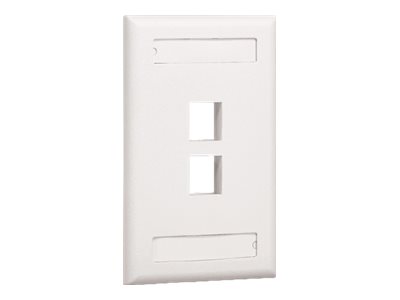 Panduit NetKey - Flush mount faceplate | Overview, Specs, Details | SHI